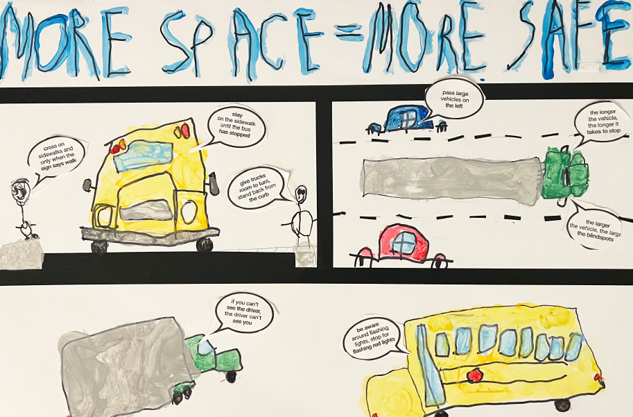 2022 Road Safety Art Contest Winners | FMCSA 2022 Road Safety Art Contest Winners | FMCSA